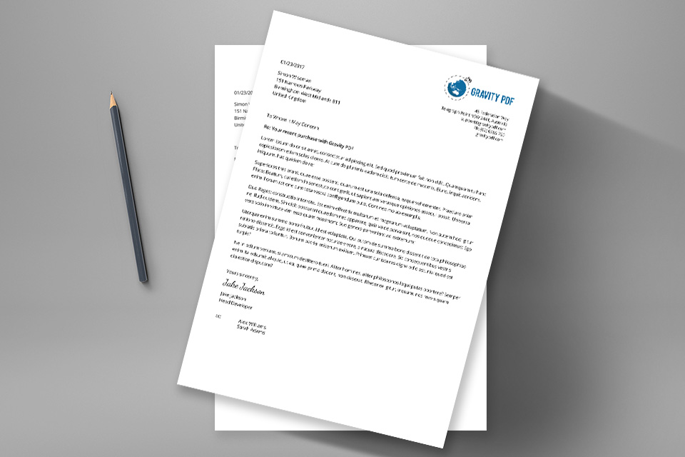 Font For Business Letter For Your Needs Letter Template Collection
